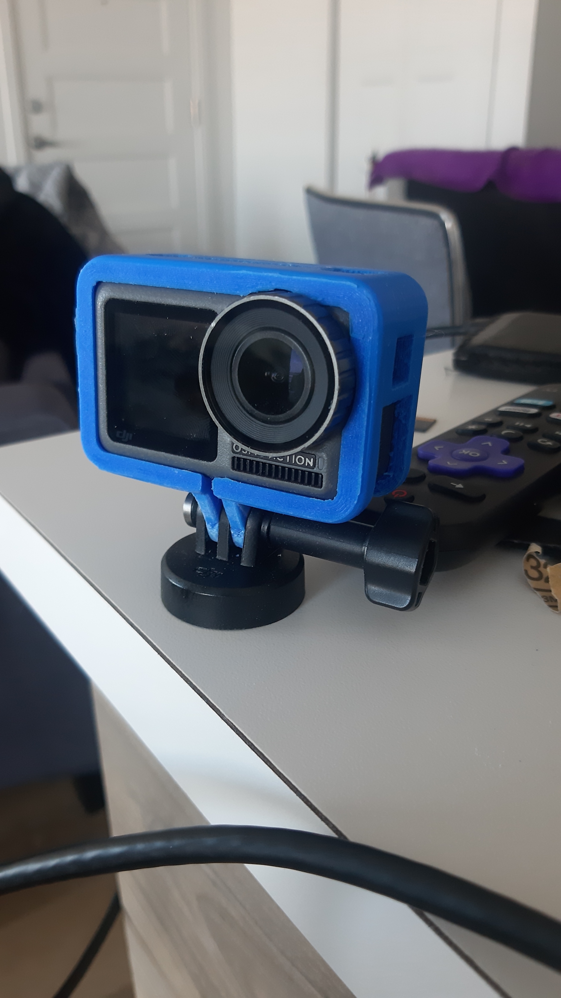 STL file DJI cosmo Action / Go pro compatible camera holder 📷・3D ...